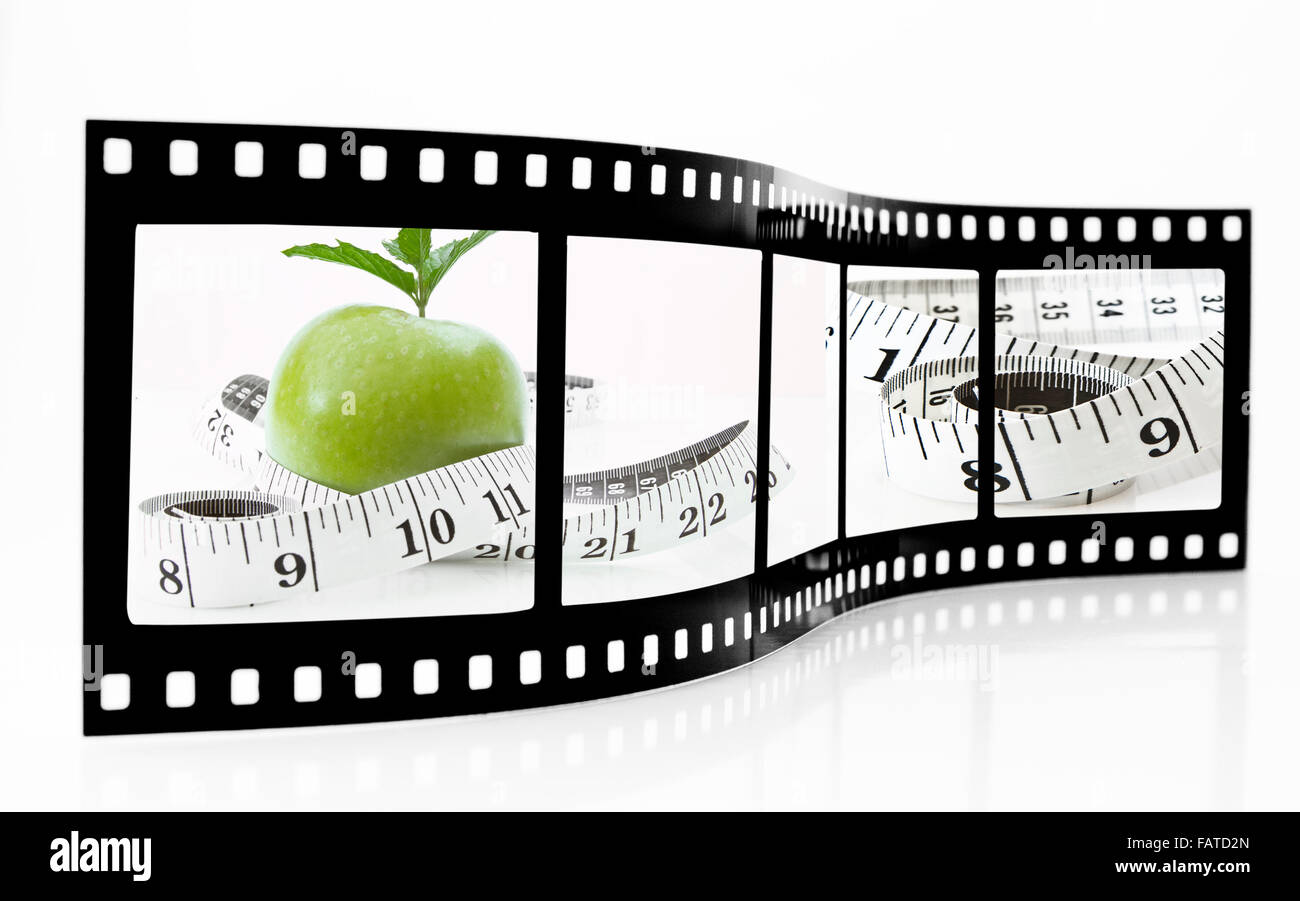 Apple strip measure hi-res stock photography and images - Alamy