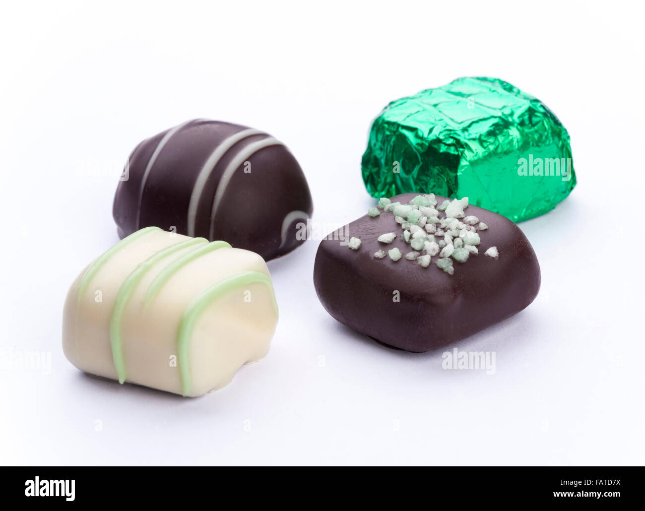 Assorted chocolate hi-res stock photography and images - Alamy