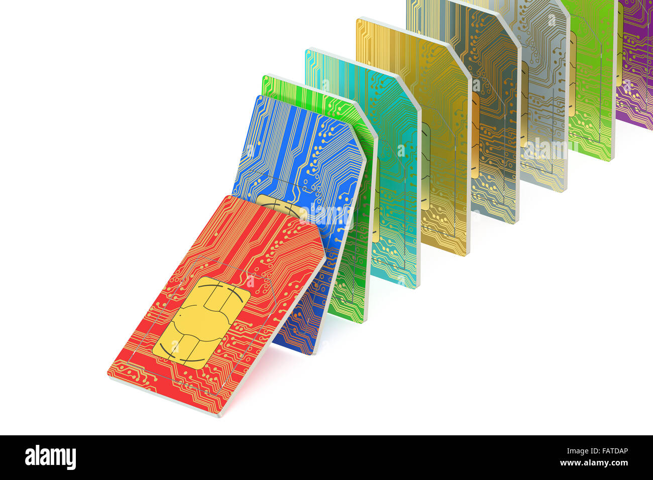 Sim cards mini hi-res stock photography and images - Alamy