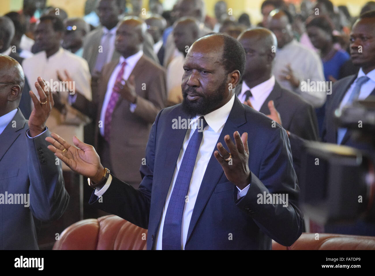 South sudan president salva kiir mayardit hi-res stock photography and images - Alamy