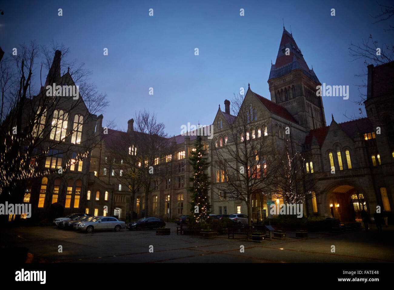 University of Manchester Exterior The Old Quadrangle at the University ...