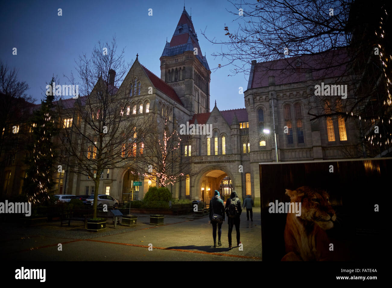 University of Manchester Exterior The Old Quadrangle at the University ...