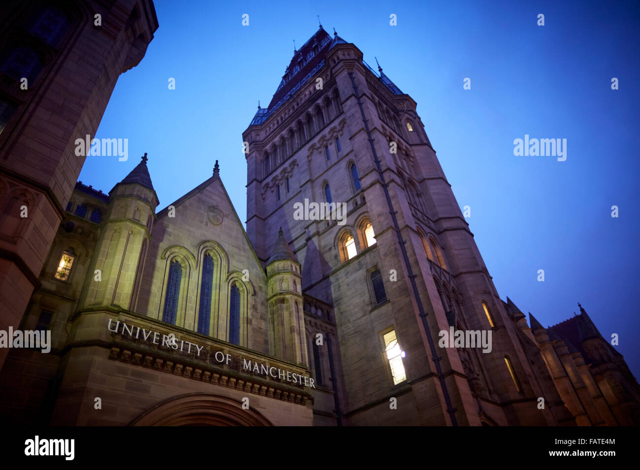 University of Manchester Exterior The Old Quadrangle at the University ...