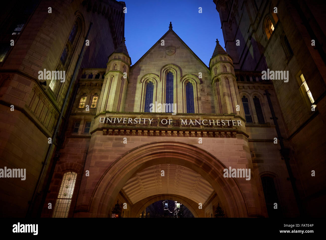 University of Manchester Exterior The Old Quadrangle at the University ...