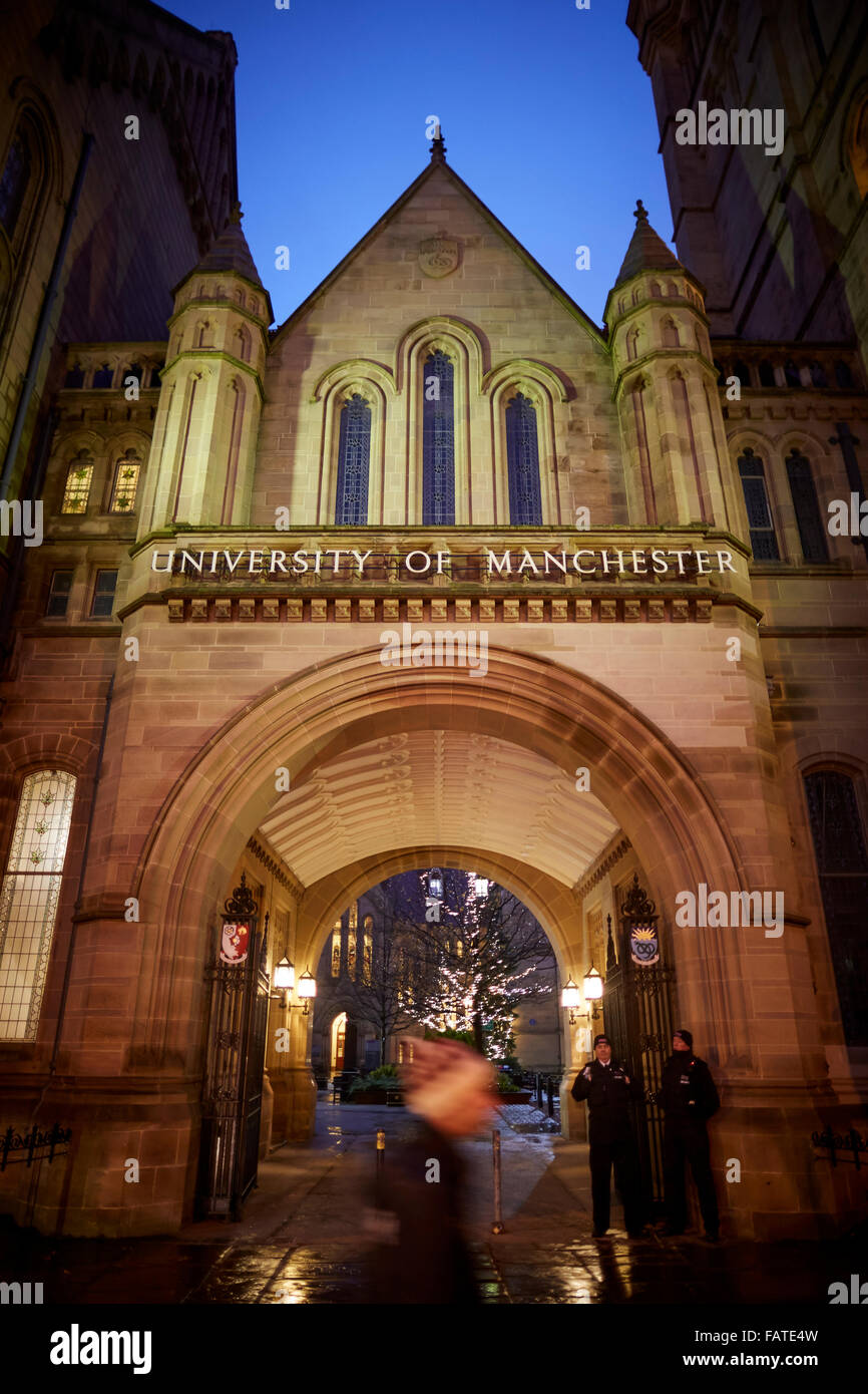 University of Manchester Exterior The Old Quadrangle at the University ...