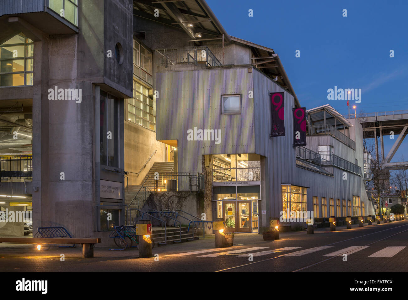 Emily Carr University, Granville Island, Vancouver, British Columbia ...