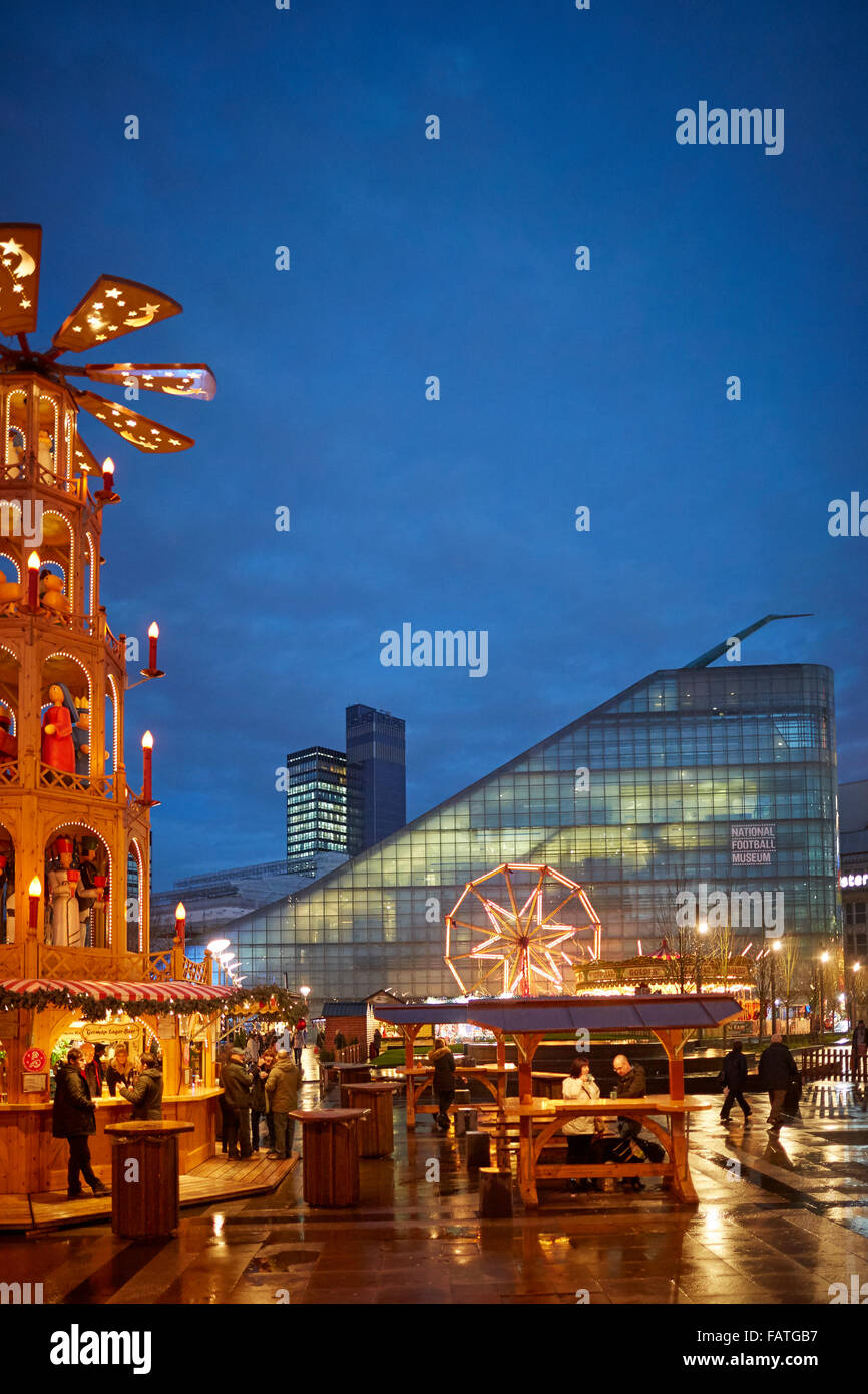 Urbis, National Football Museum in Manchester Stock Photo - Alamy