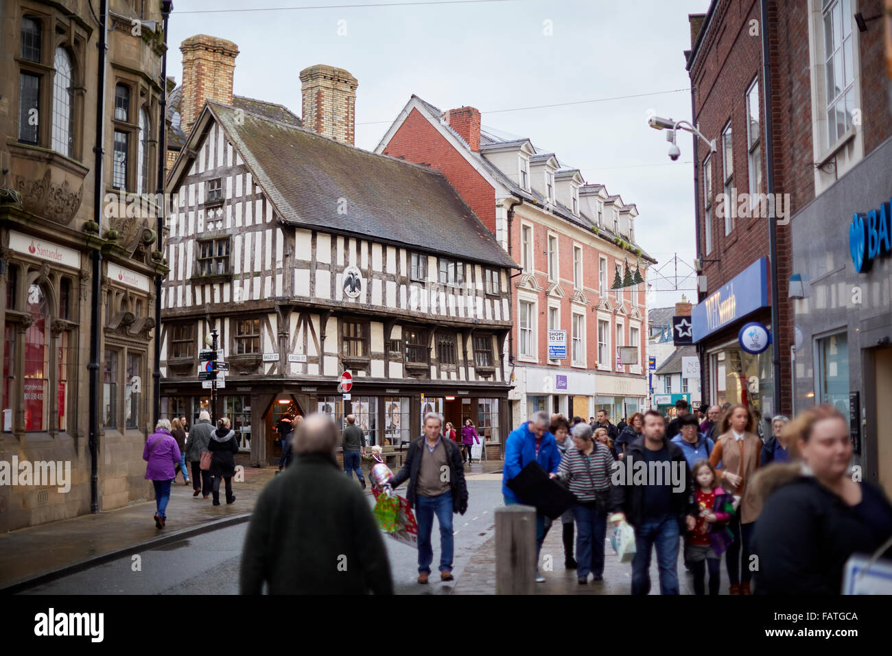 Oswestry town hi-res stock photography and images - Alamy