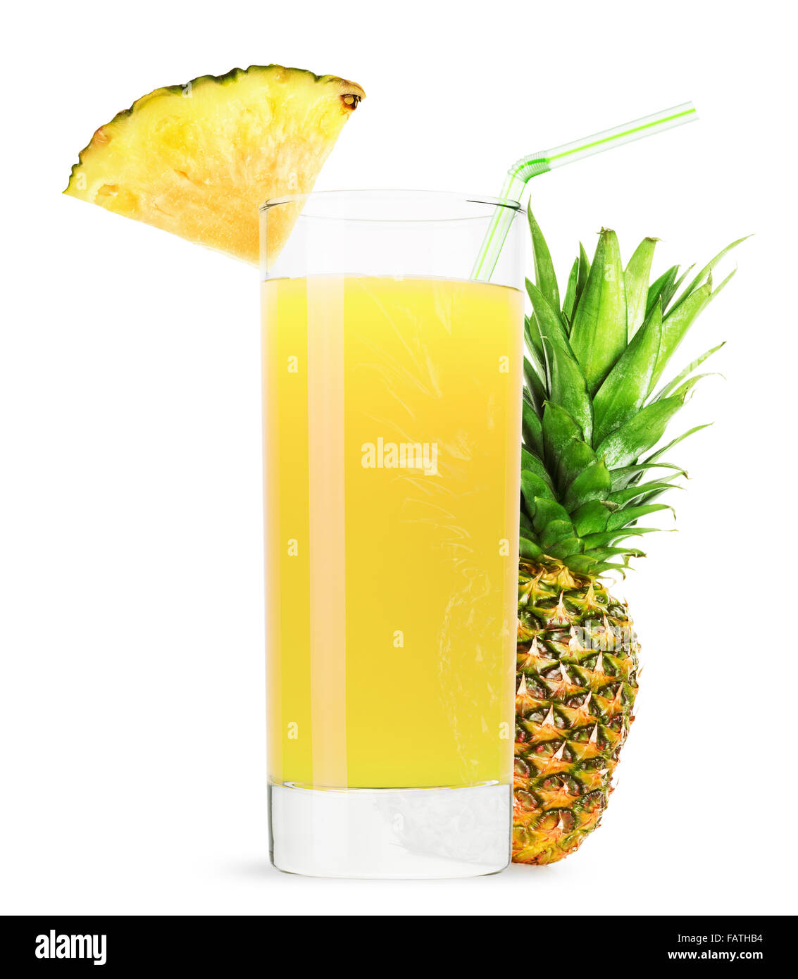 Glass Of Pineapple Juice