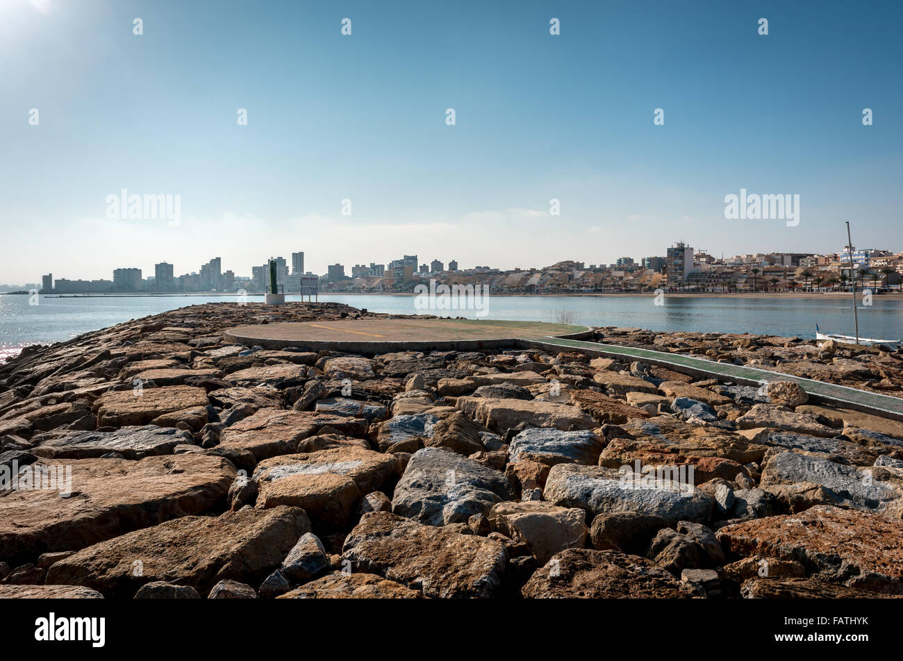 El Campello, is a coastal town on the Costa Blanca. Valencia, Spain ...