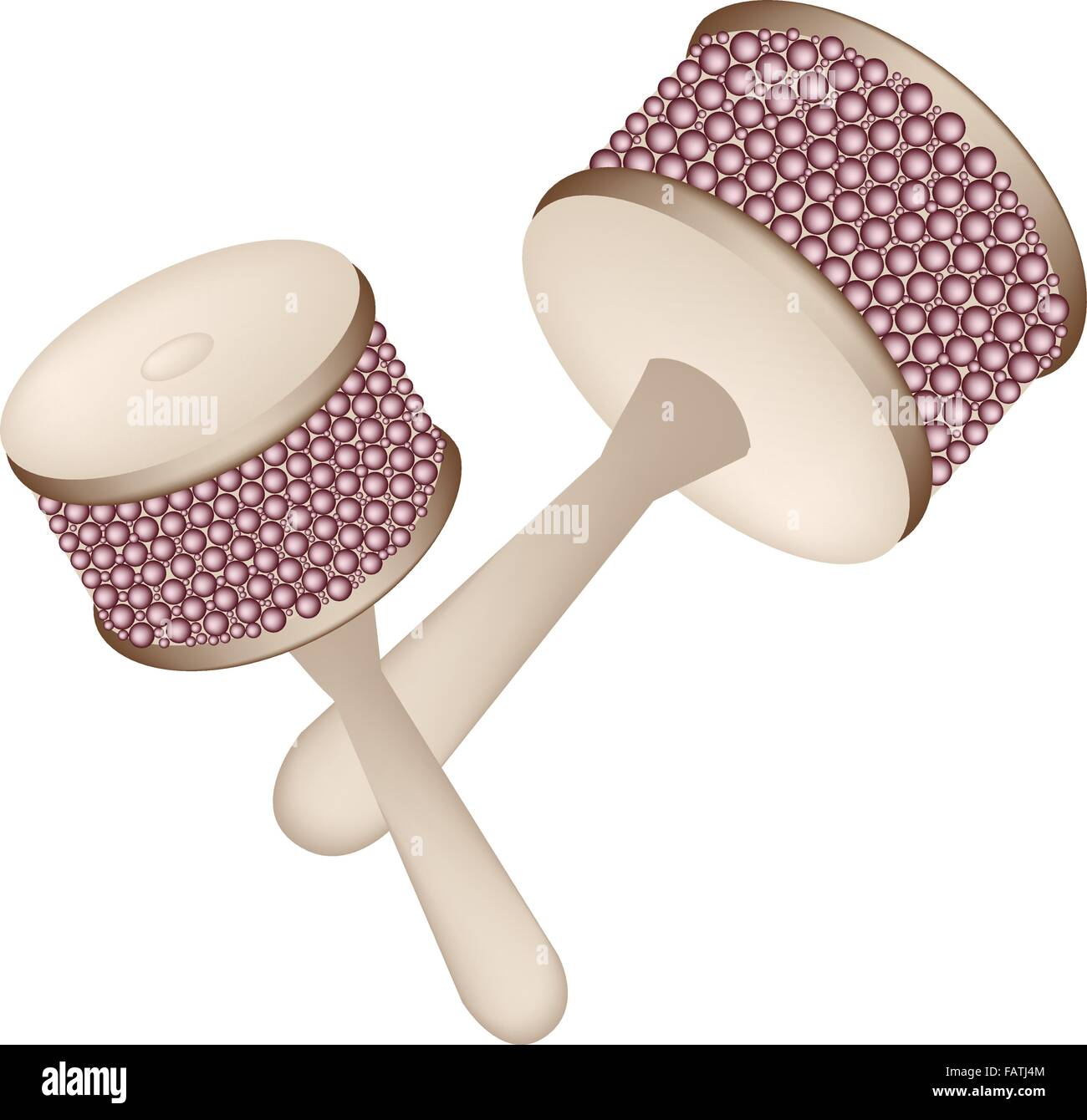 Shaker instrument samba Stock Vector Images - Alamy