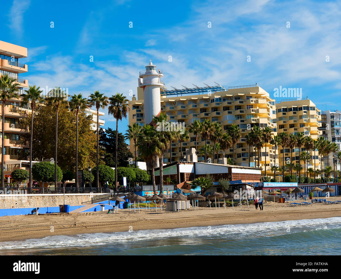 Spain marbella beach sand sculptures hi-res stock photography and ...
