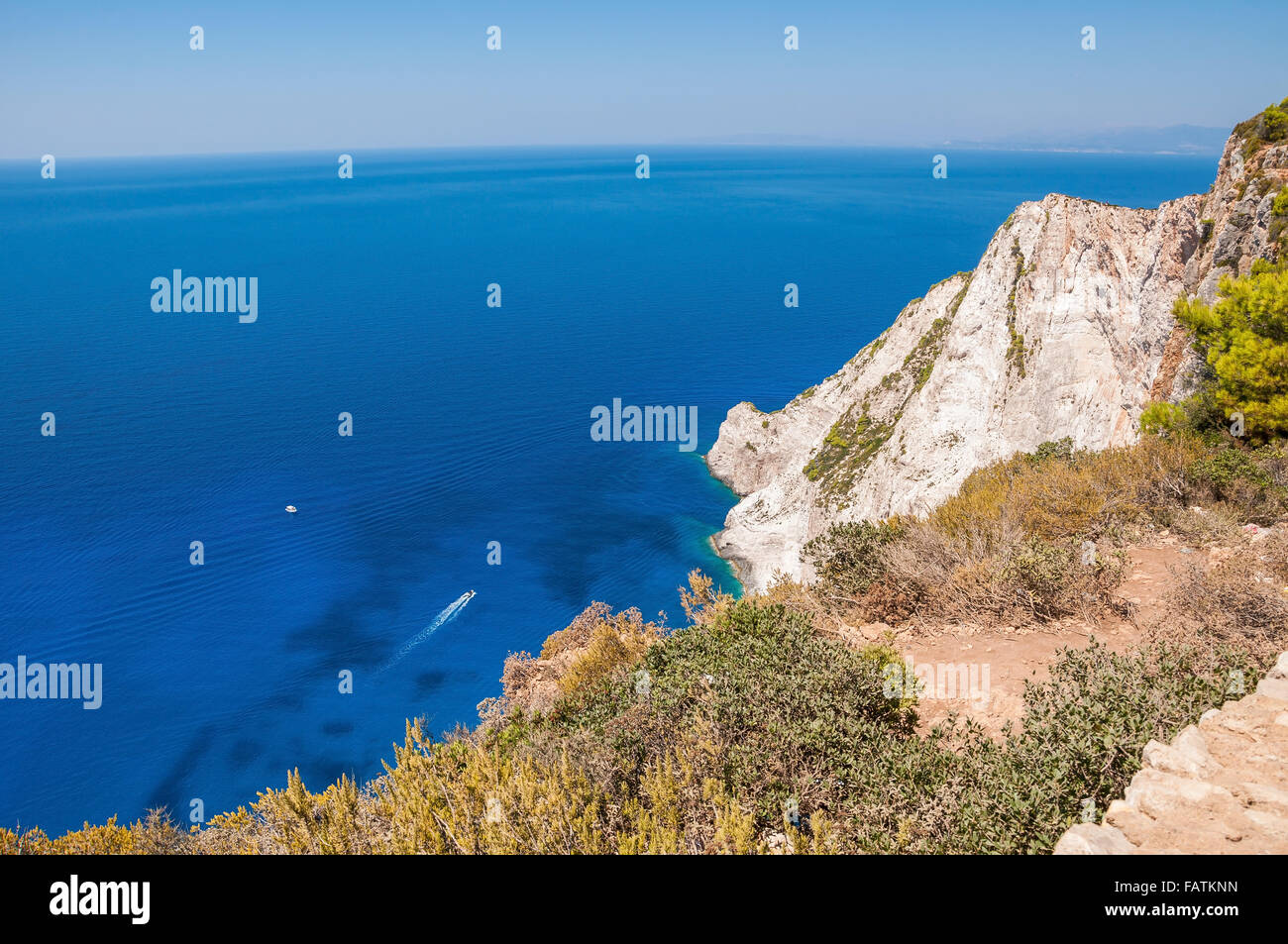 Zakynthos greece top view hi-res stock photography and images - Alamy