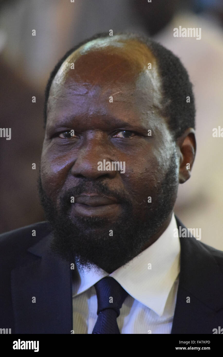 South sudan president salva kiir mayardit hi-res stock photography and images - Alamy