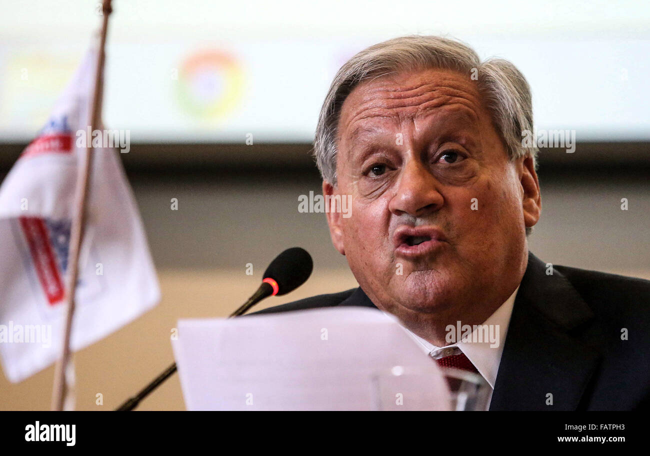 Santiago. 4th Jan, 2016. Image provided by Chile's National ...