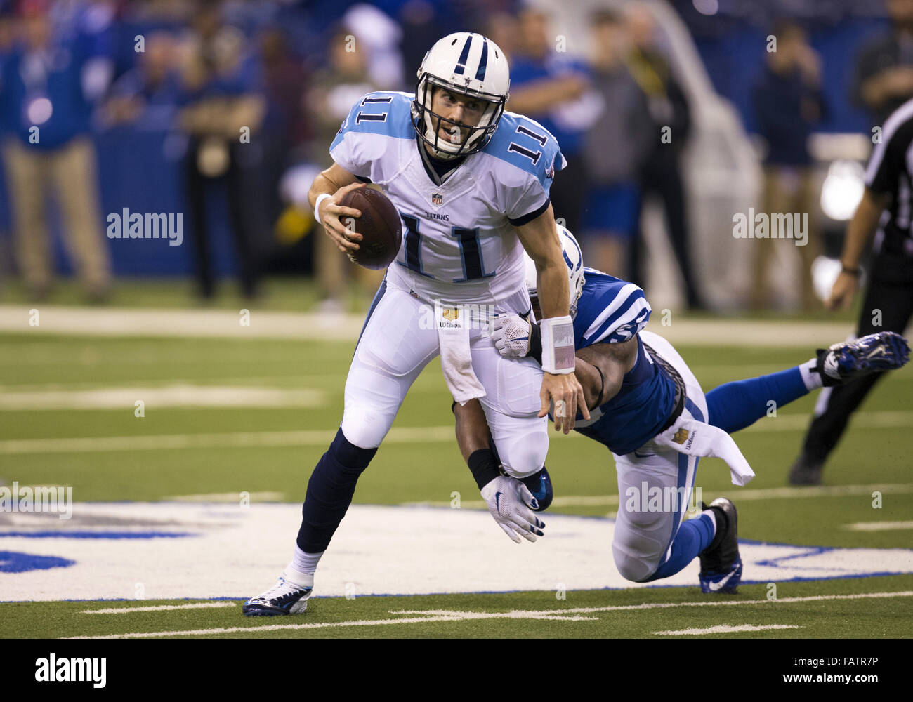 Indianapolis, Indiana, USA. 03rd Jan, 2016. Tennessee Titans ...