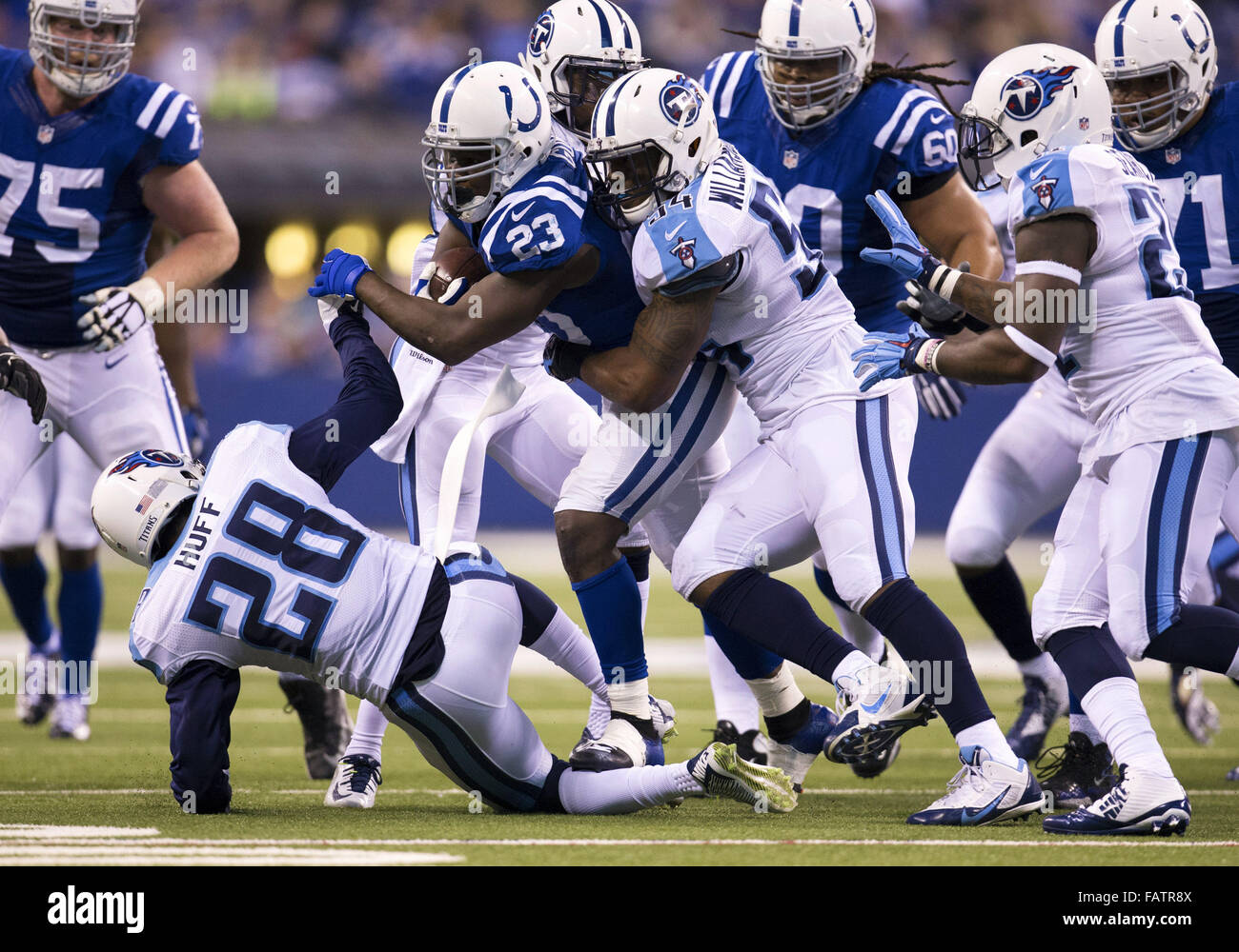 Indianapolis, Indiana, USA. 03rd Jan, 2016. Indianapolis Colts running ...