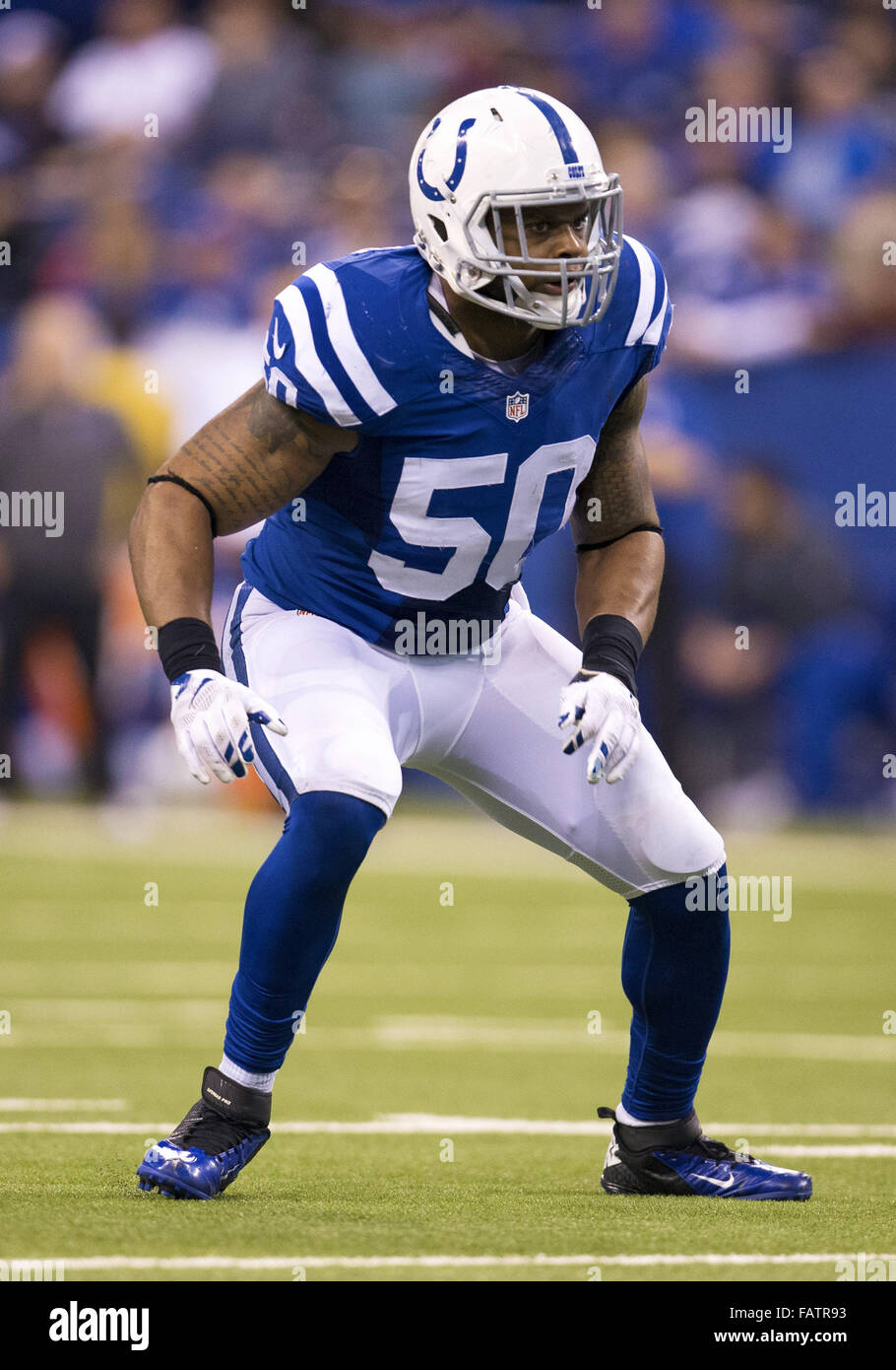 Indianapolis, Indiana, USA. 03rd Jan, 2016. Indianapolis Colts ...