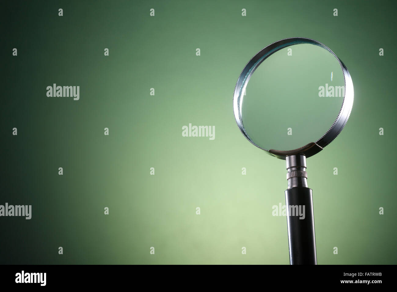 stock image of the magnifier Stock Photo - Alamy