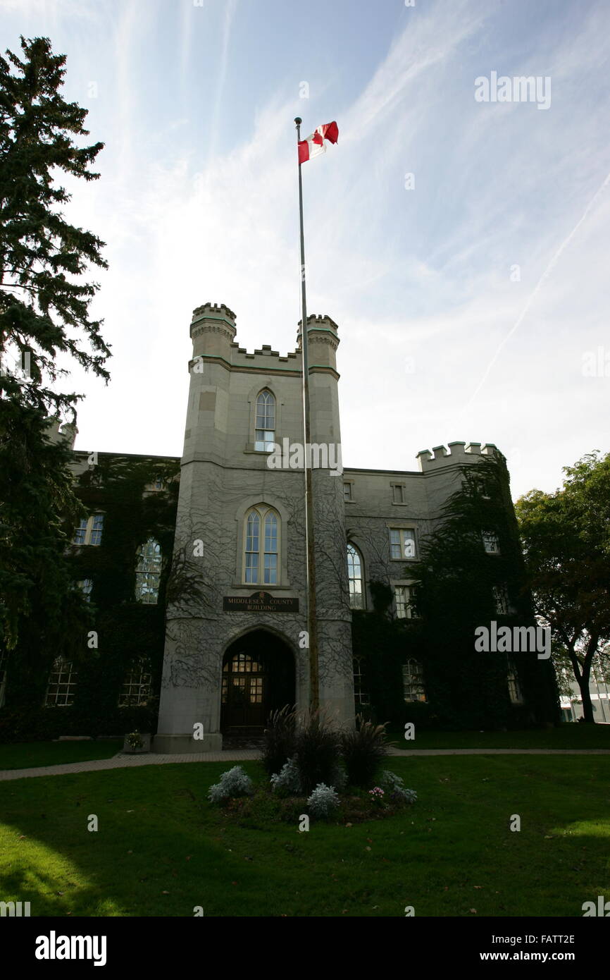 London Ontario Court House Stock Photo - Alamy