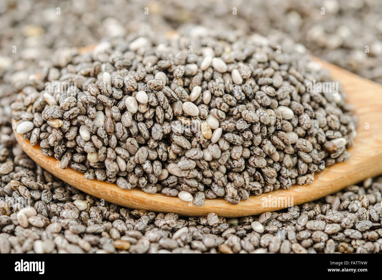Spoon with chia seeds hi-res stock photography and images - Alamy