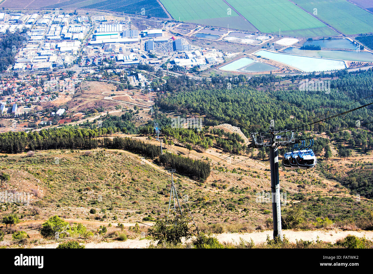 View from Manara Cliff Stock Photo - Alamy