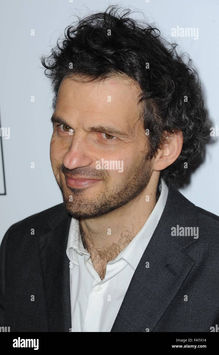 New York, NY, USA. 4th Jan, 2016. Géza Röhrig at arrivals for The New ...