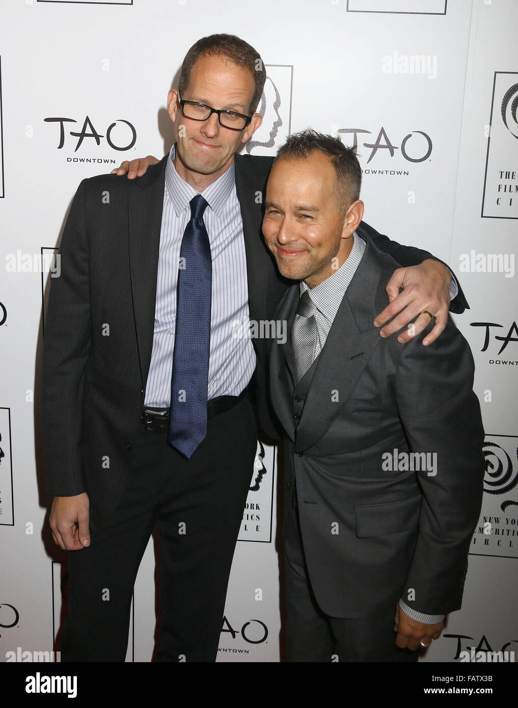 New York, USA. 4th Jan, 2016. PETE DOCTER and JONAS RIVERA attend the ...