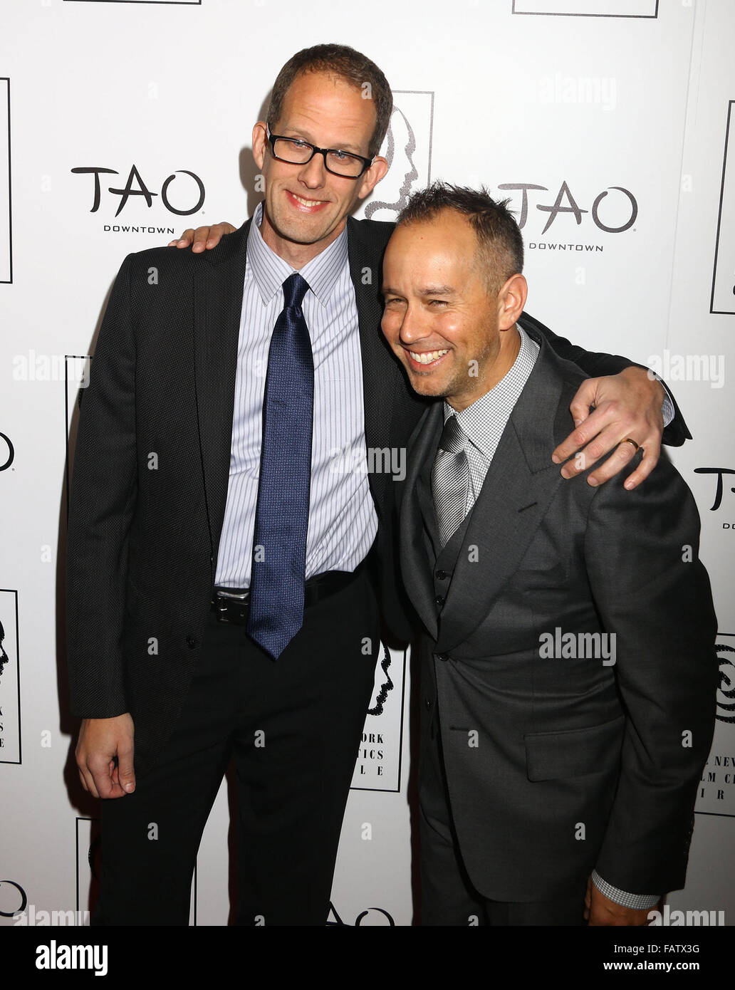 New York, USA. 4th Jan, 2016. PETE DOCTER and JONAS RIVERA attend the ...