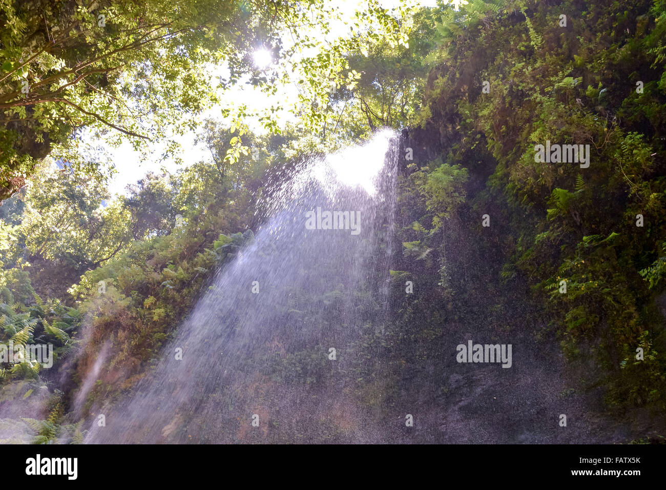 Water Splash Waterfall Stock Photo - Alamy