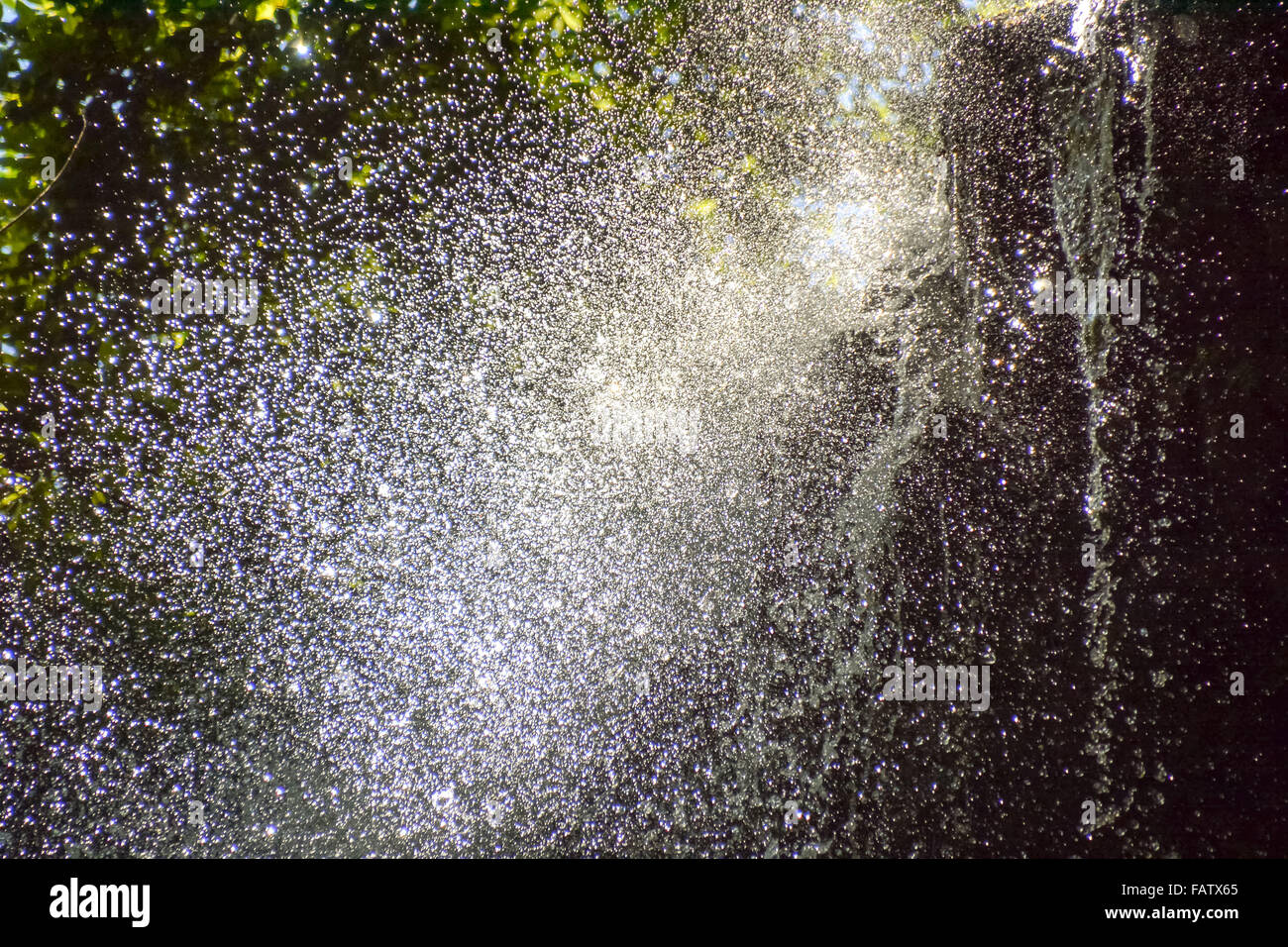 Water Splash Waterfall Stock Photo - Alamy