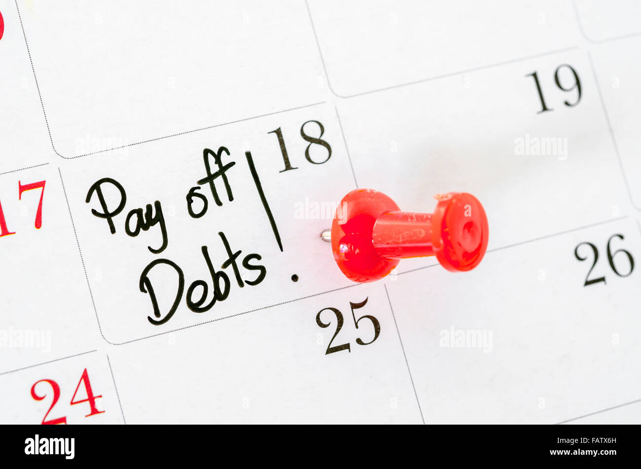 Paying off debts hi-res stock photography and images - Alamy
