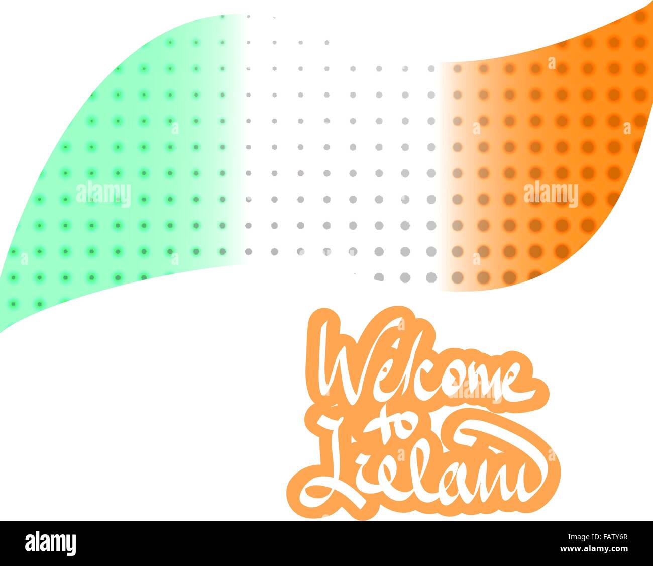 Welcome to Ireland Stock Vector Image & Art - Alamy
