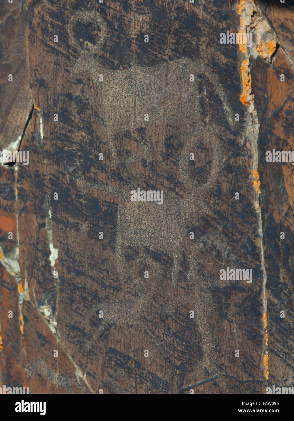 Historic prehistoric rock carvings hi-res stock photography and images ...