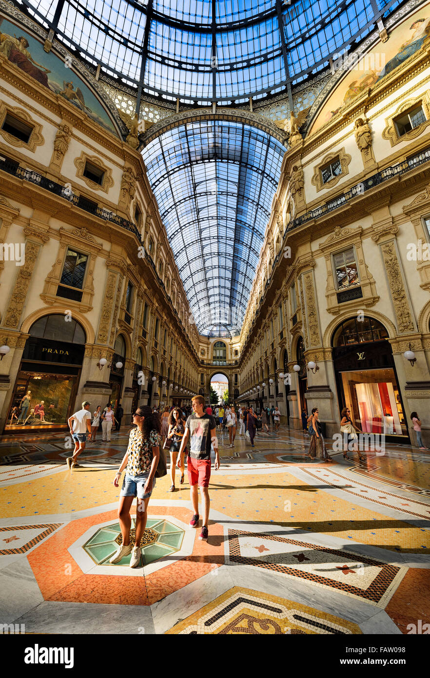 Prada store milan hi-res stock photography and images - Alamy