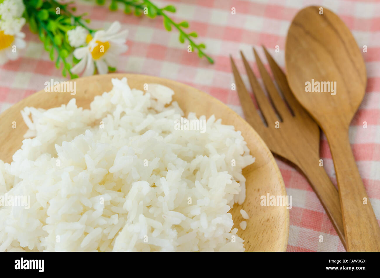 White rice flower hi-res stock photography and images - Alamy
