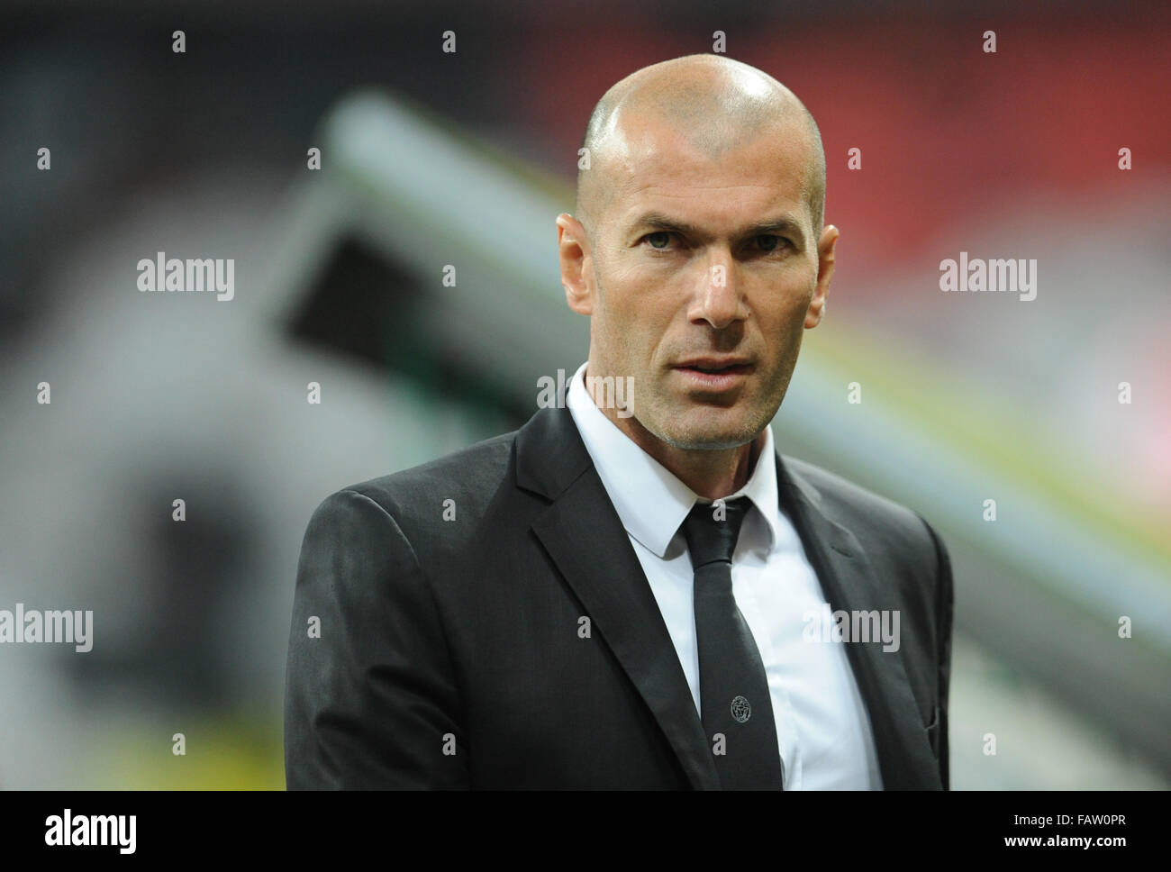 Munich, Germany. 29th Mar, 2014. Madrid's assistant coach Zinedine ...