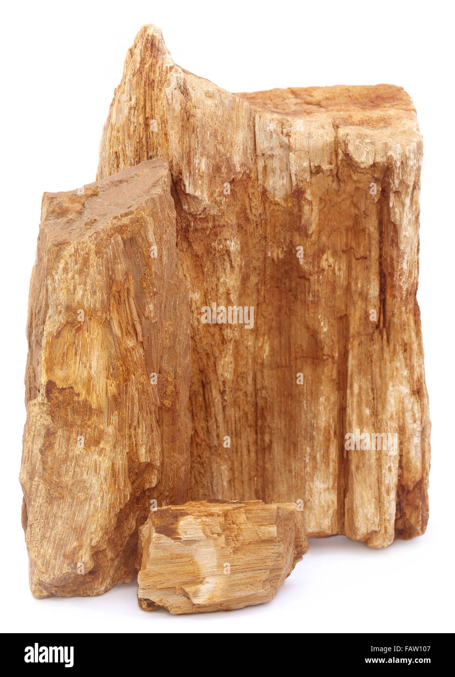 Sedimentary rocks over white background Stock Photo - Alamy