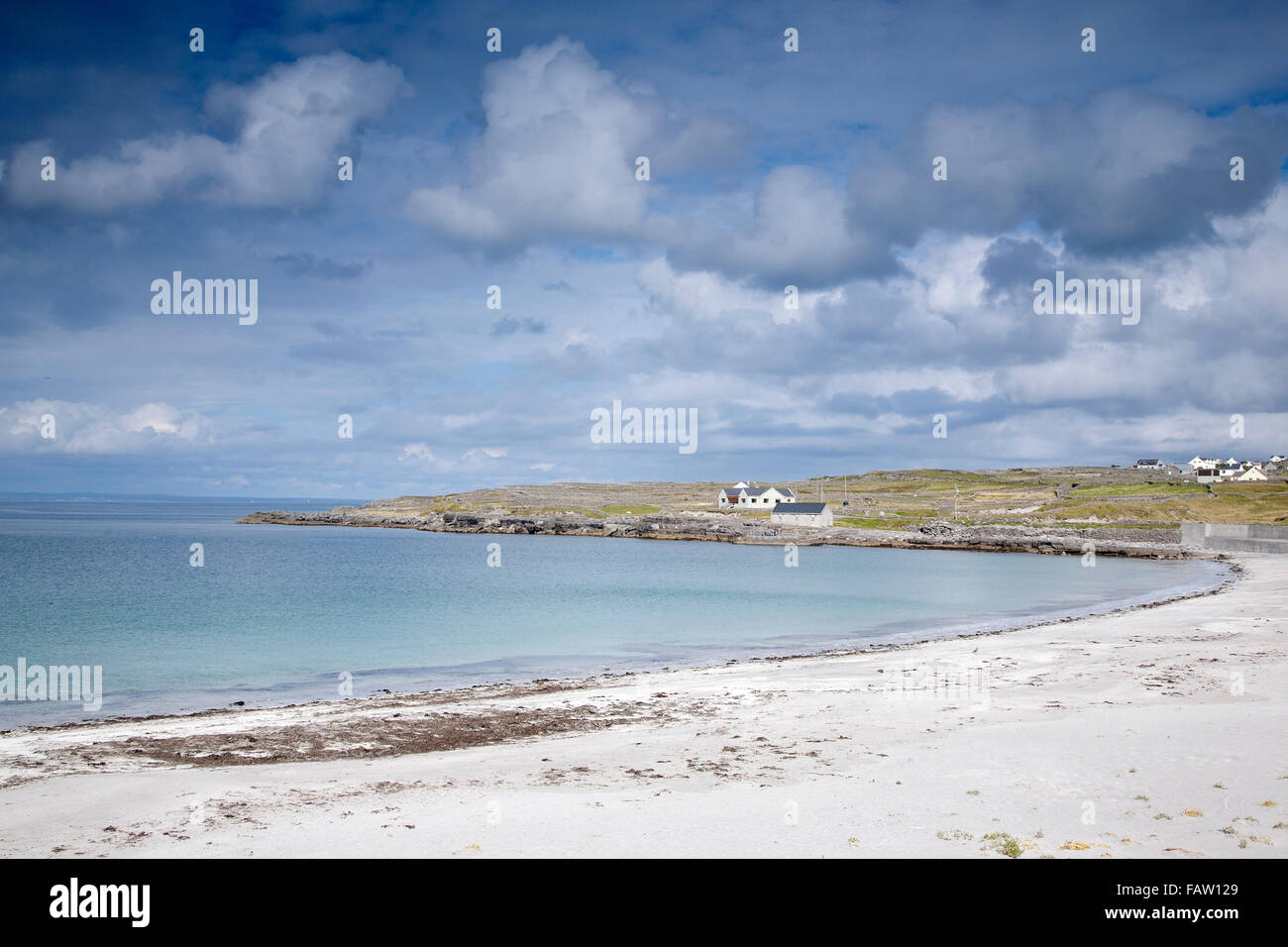 Kilmurvey Beach, Inishmore; Aran Islands; Ireland Stock Photo - Alamy