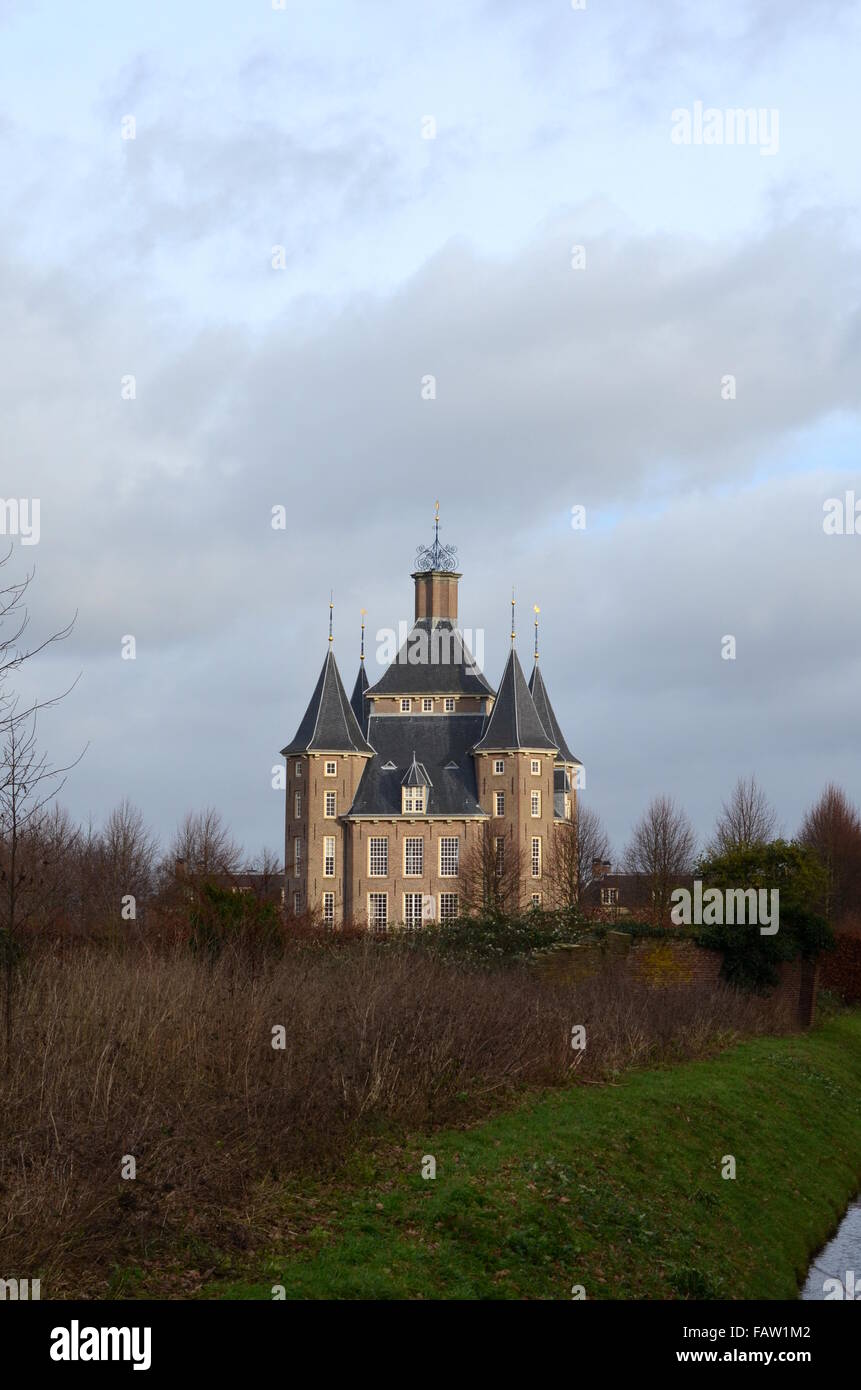 Castle Heemstede, a 17th century mansion now a restaurant in Houten ...