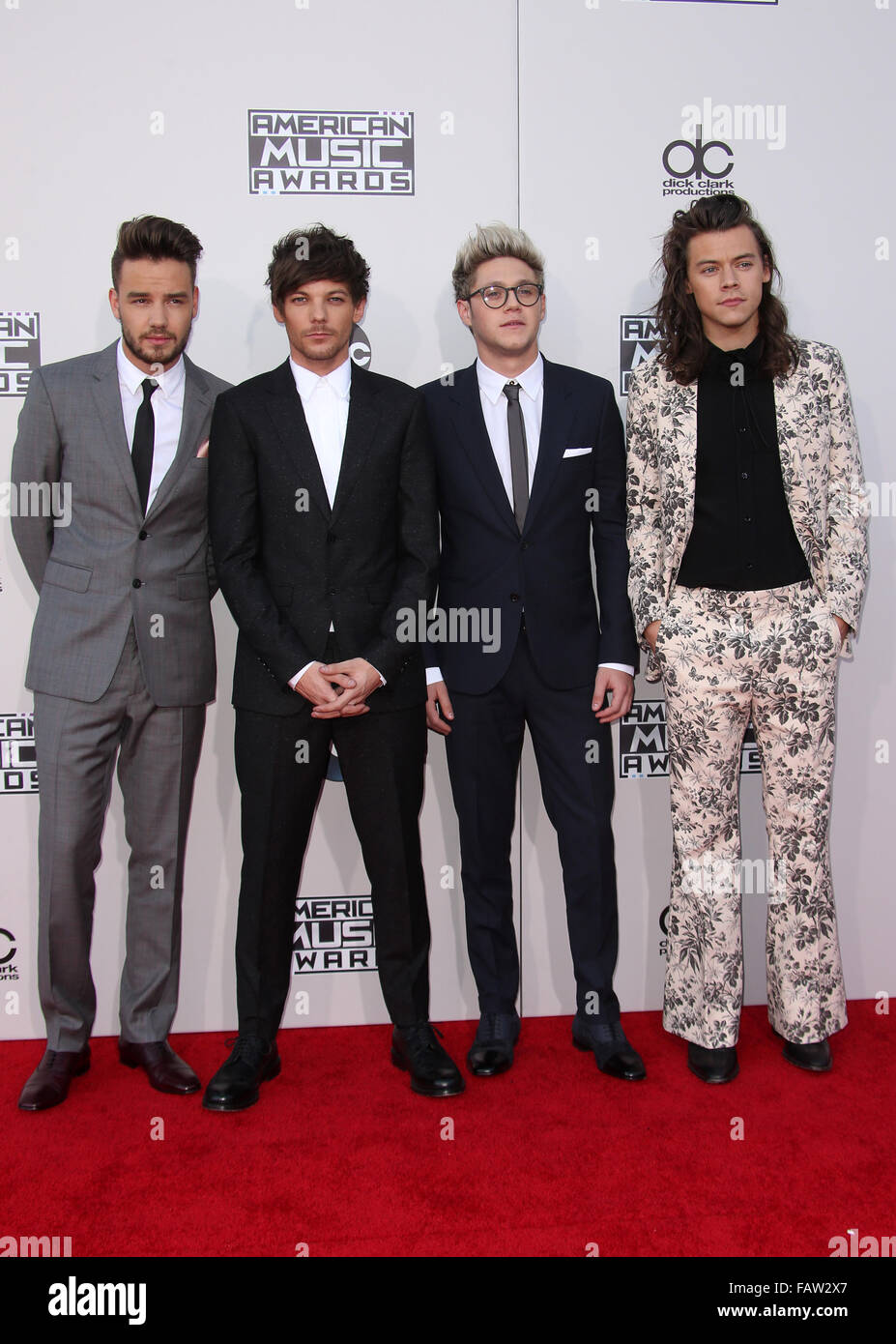 American Music Awards 2015 (AMA's) - Arrivals Featuring: Liam Payne ...