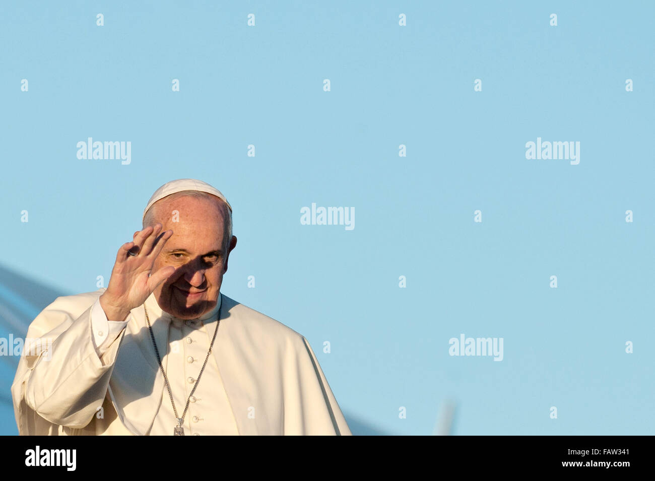 Flight pope from rome hi-res stock photography and images - Alamy