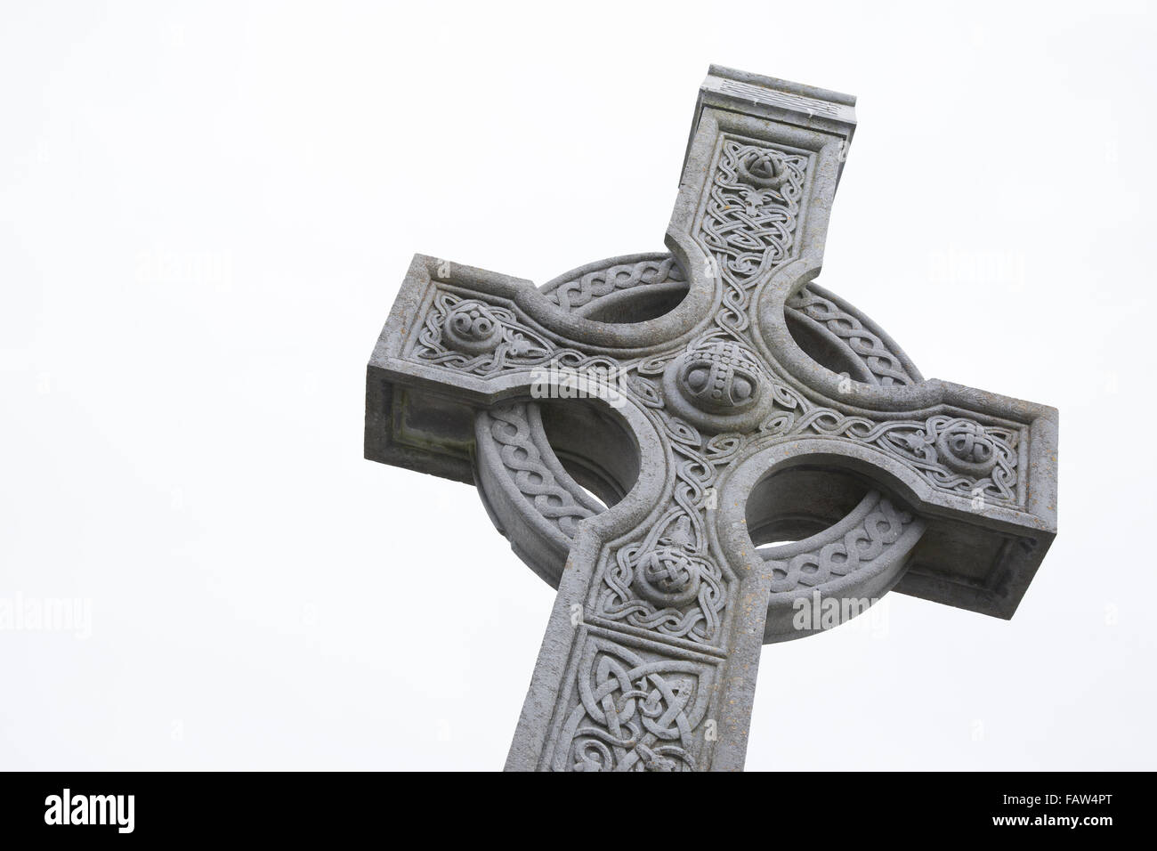 Celtic Cross Built by the People of Kilronan in 1893, Inishmore, Aran ...