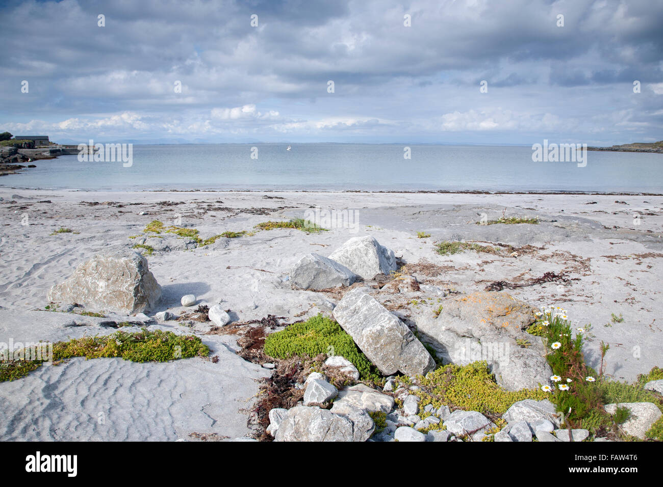 Kilmurvey Beach, Inishmore; Aran Islands; Ireland Stock Photo - Alamy
