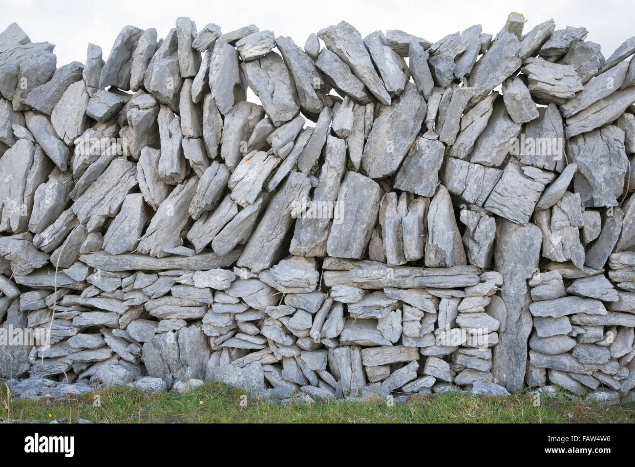 Stone Walls on Inishmore; Aran Islands; Ireland Stock Photo - Alamy