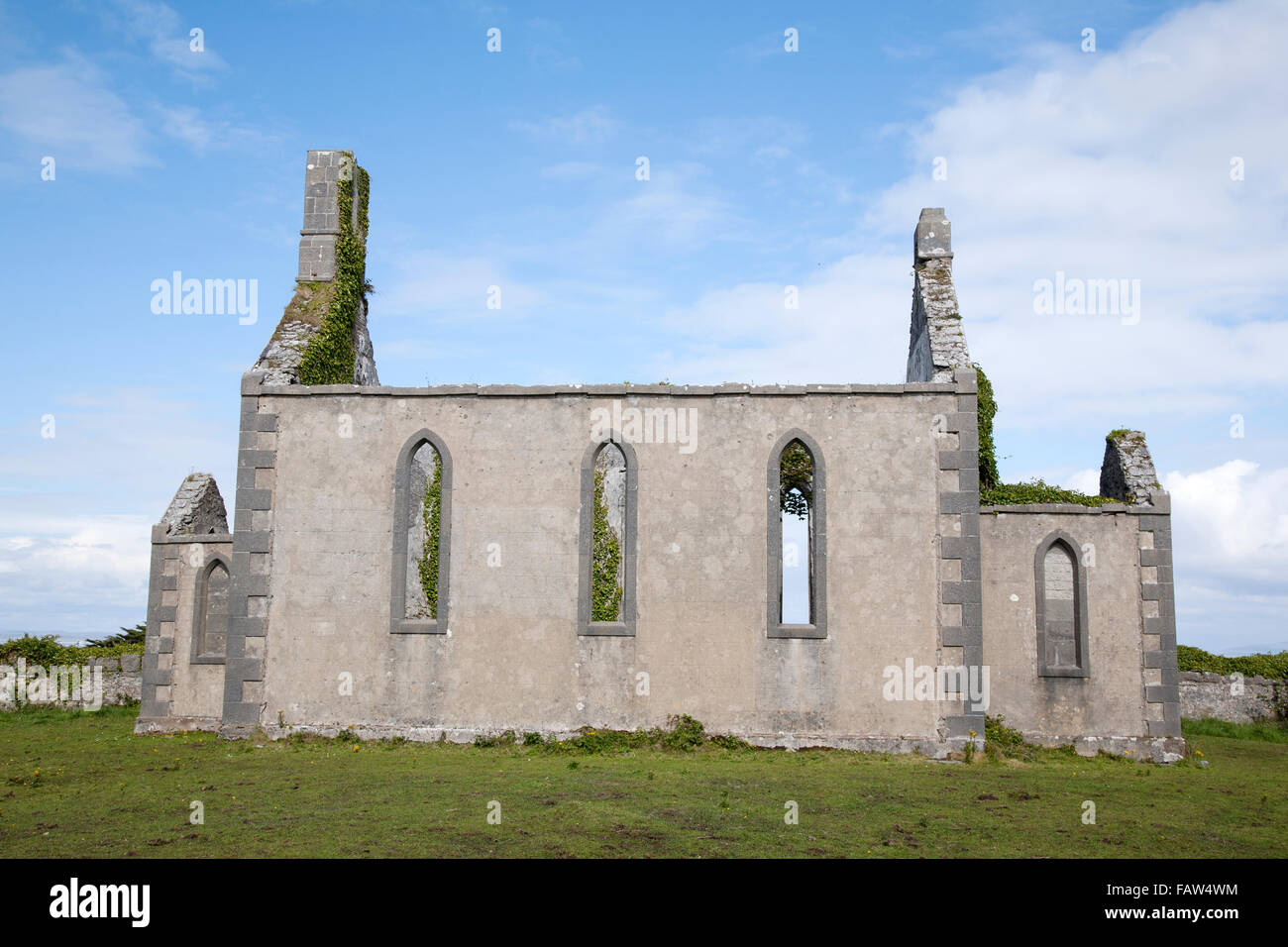 Kilronan Village Inishmore Aran Islands High Resolution Stock ...