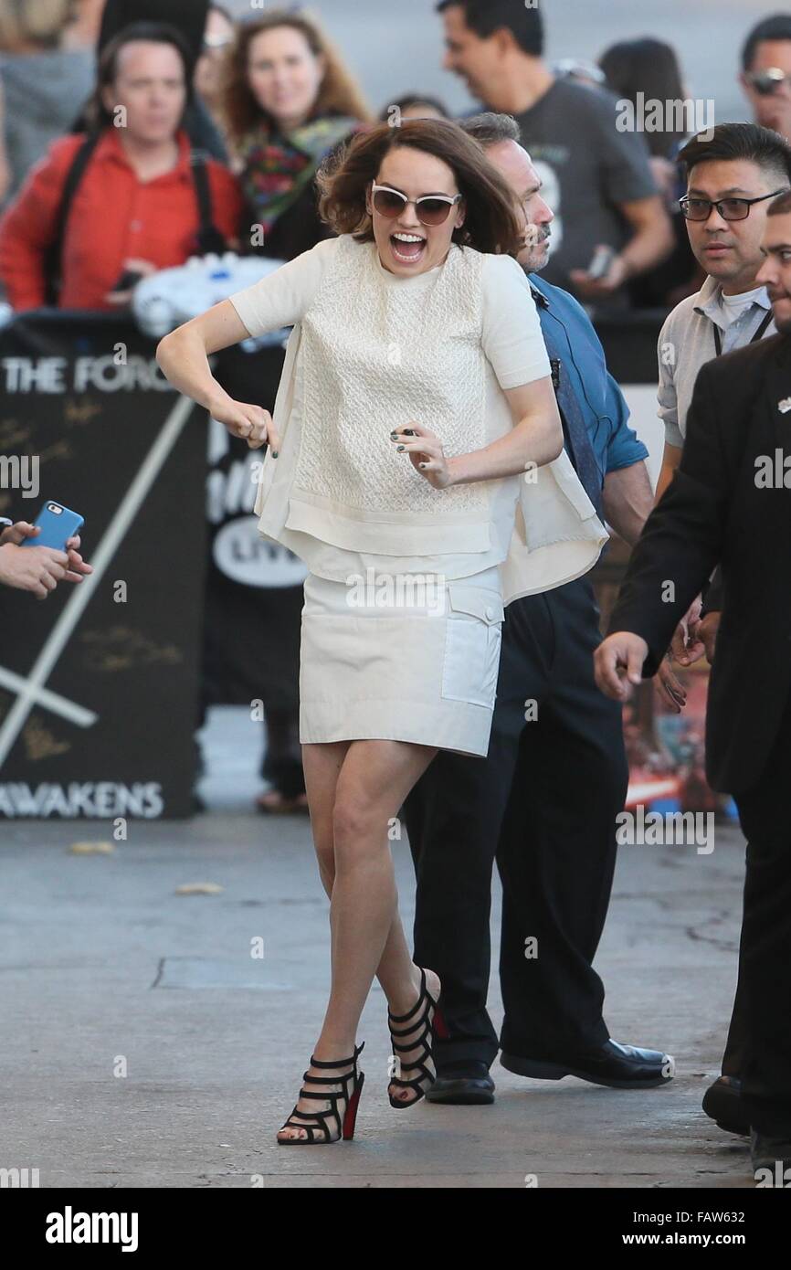 Daisy Ridley seen signing autographs as she arrives at the ABC studios ...