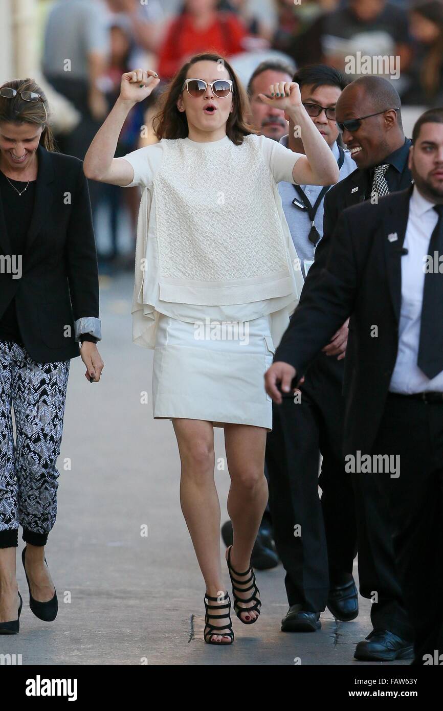 Daisy Ridley seen signing autographs as she arrives at the ABC studios ...