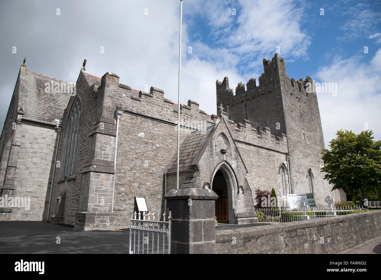 Holy Trinity Abbey Church; Adare, Limerick, Ireland Stock Photo - Alamy