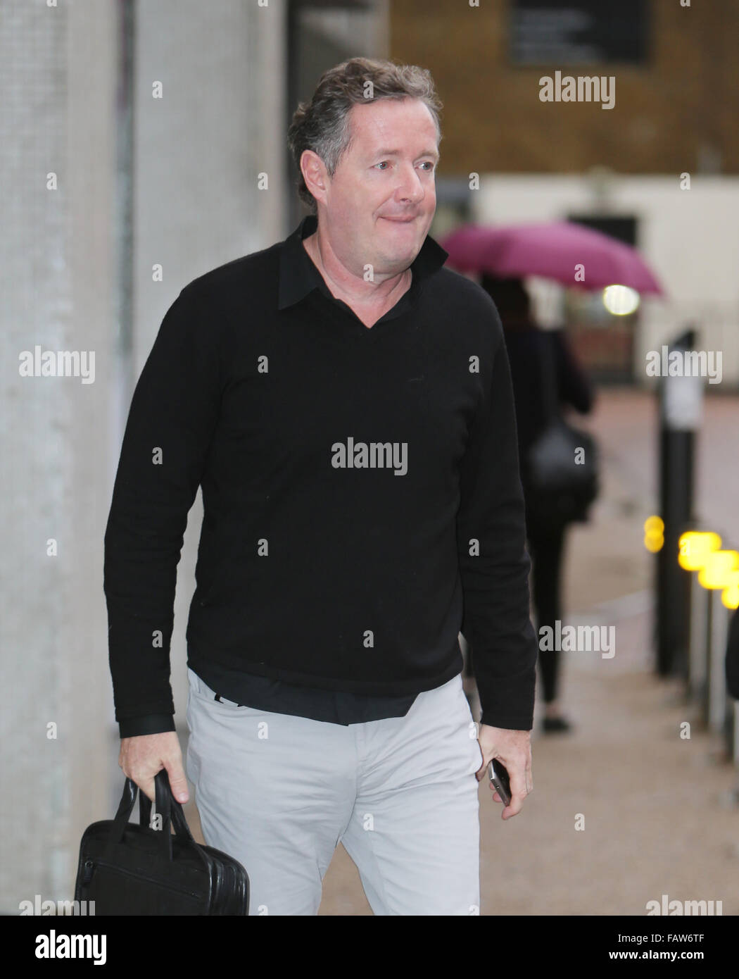 Piers Morgan outside ITV Studios Featuring: Piers Morgan Where: London ...